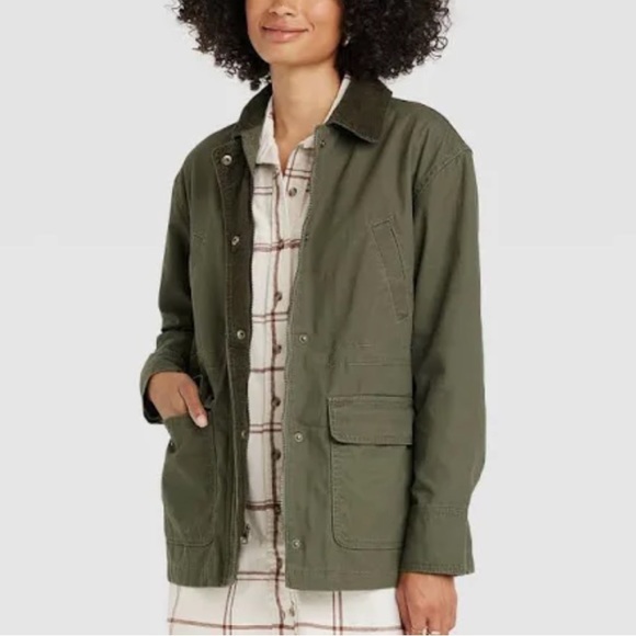 Universal Thread | Jackets & Coats | Universal Thread Green Utility ...